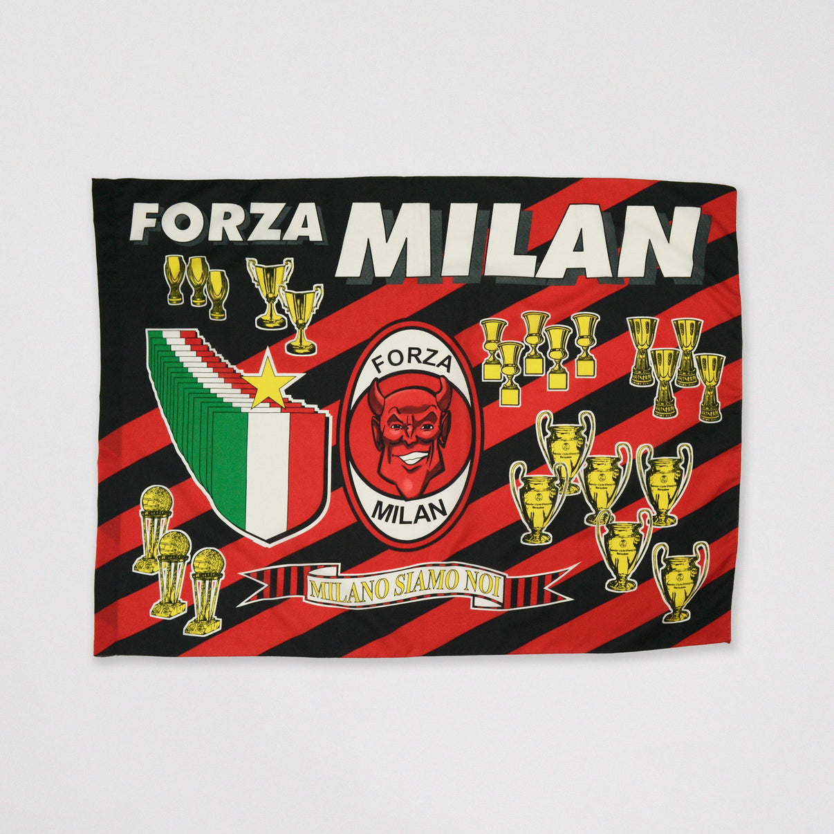 Vintage AC Milan Flag – Calcio Vintage