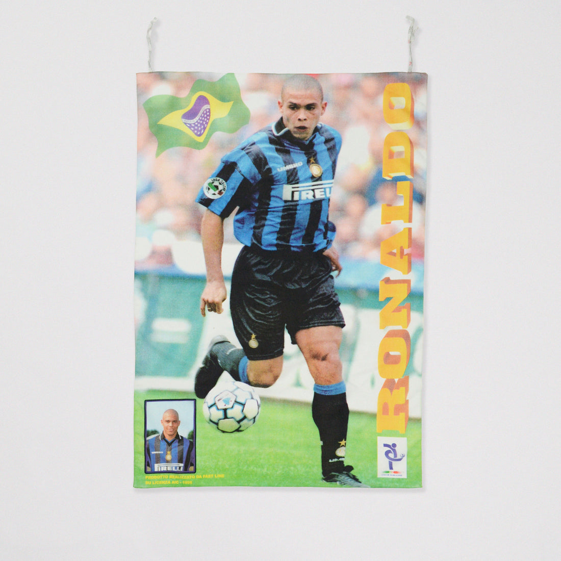 Vintage Ronaldo Inter Milan Flag – Calcio Vintage